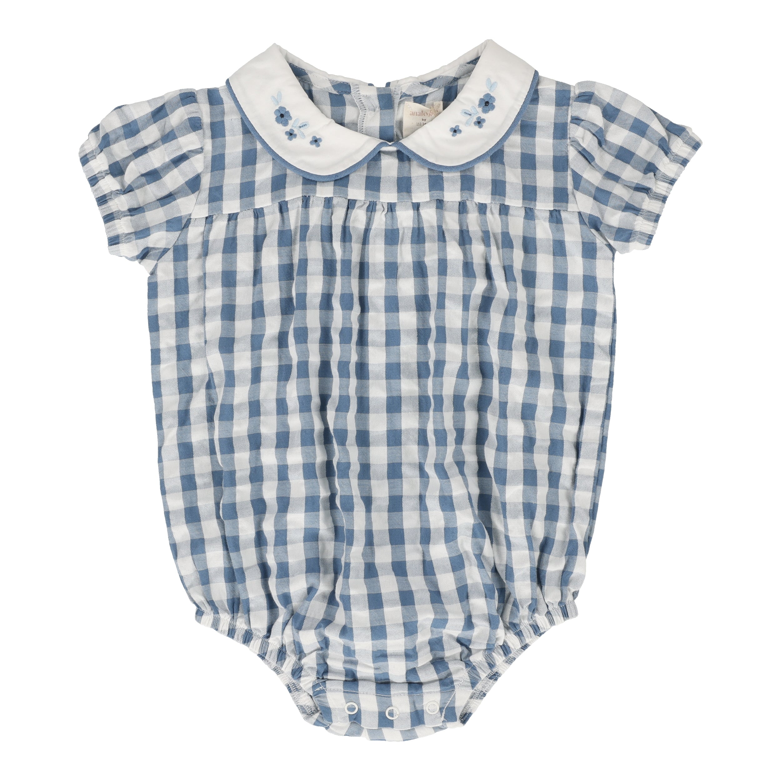 Gingham Romper – Little Bows To Toes
