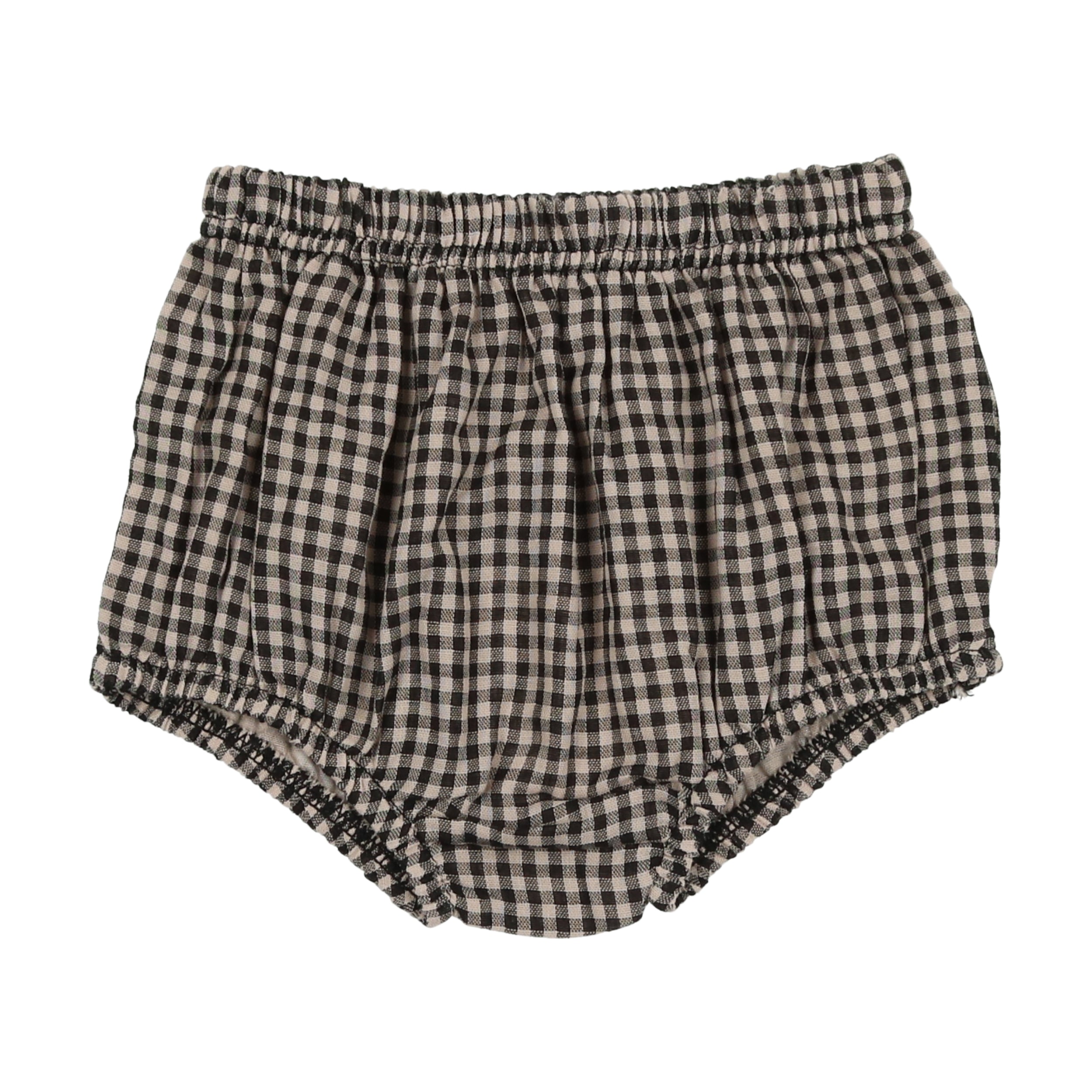 Gingham Bloomers – Little Bows To Toes